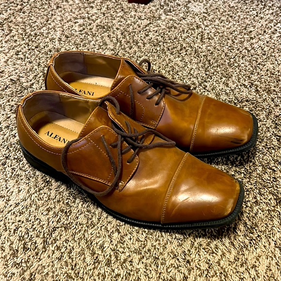 Alfani | Shoes | Mens Brown Alfani Dress Shoes | Poshmark